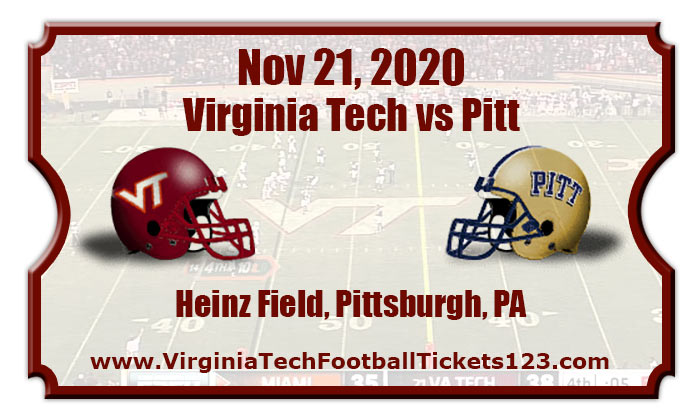 Virginia Tech Hokies vs Pitt Panthers Football Tickets | 11/21/20 Virginia Tech Hokies vs Pitt Panthers Football Tickets | 11/21/20